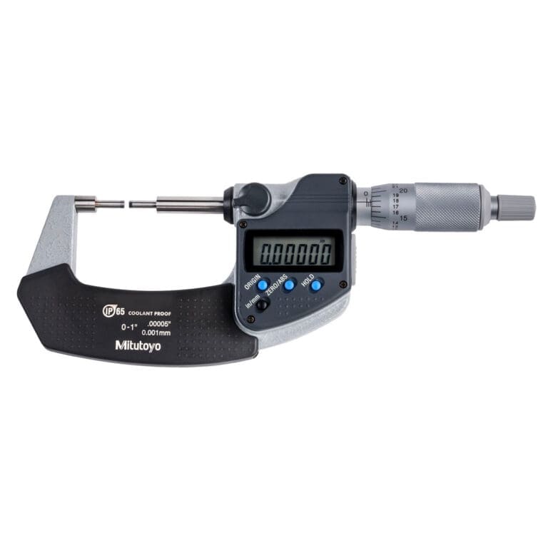 Mitutoyo Spline Micrometers - Shop Inspection Engineering